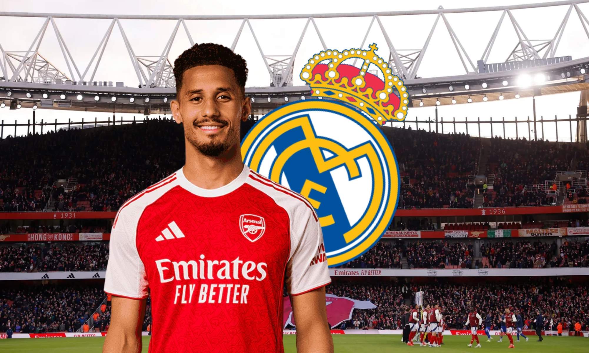 El Arsenal responde oficialmente al Real Madrid por Saliba y el jugador se pronuncia