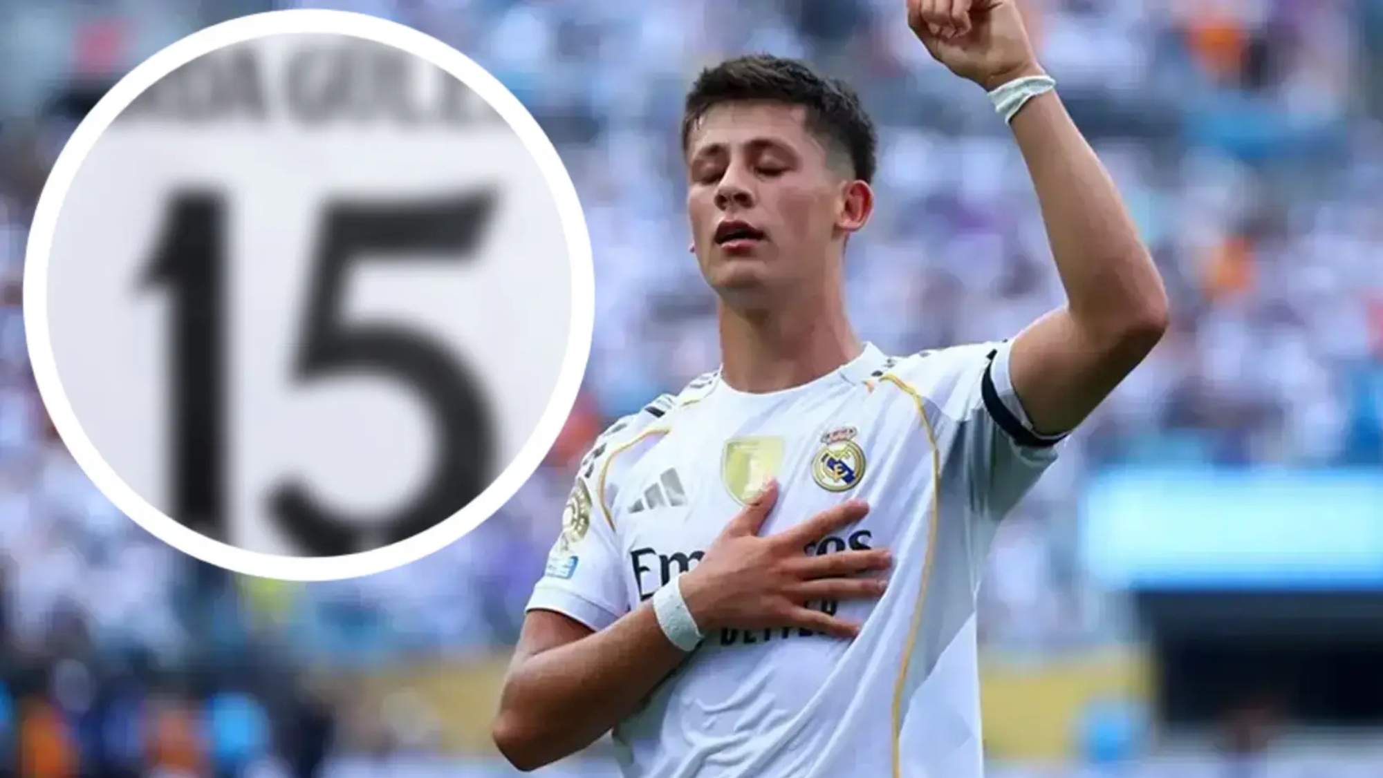 No será el 10, Arda Güler ya tiene dorsal para la próxima temporada en ...