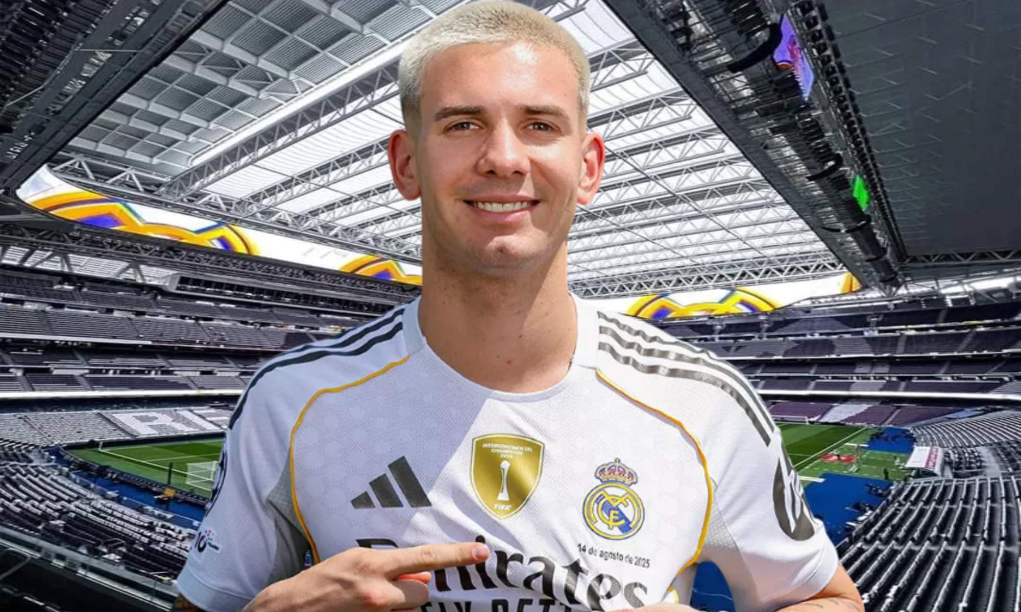 Mastantuono alucina con el Santiago Bernabéu, no se corta: “No parece real”