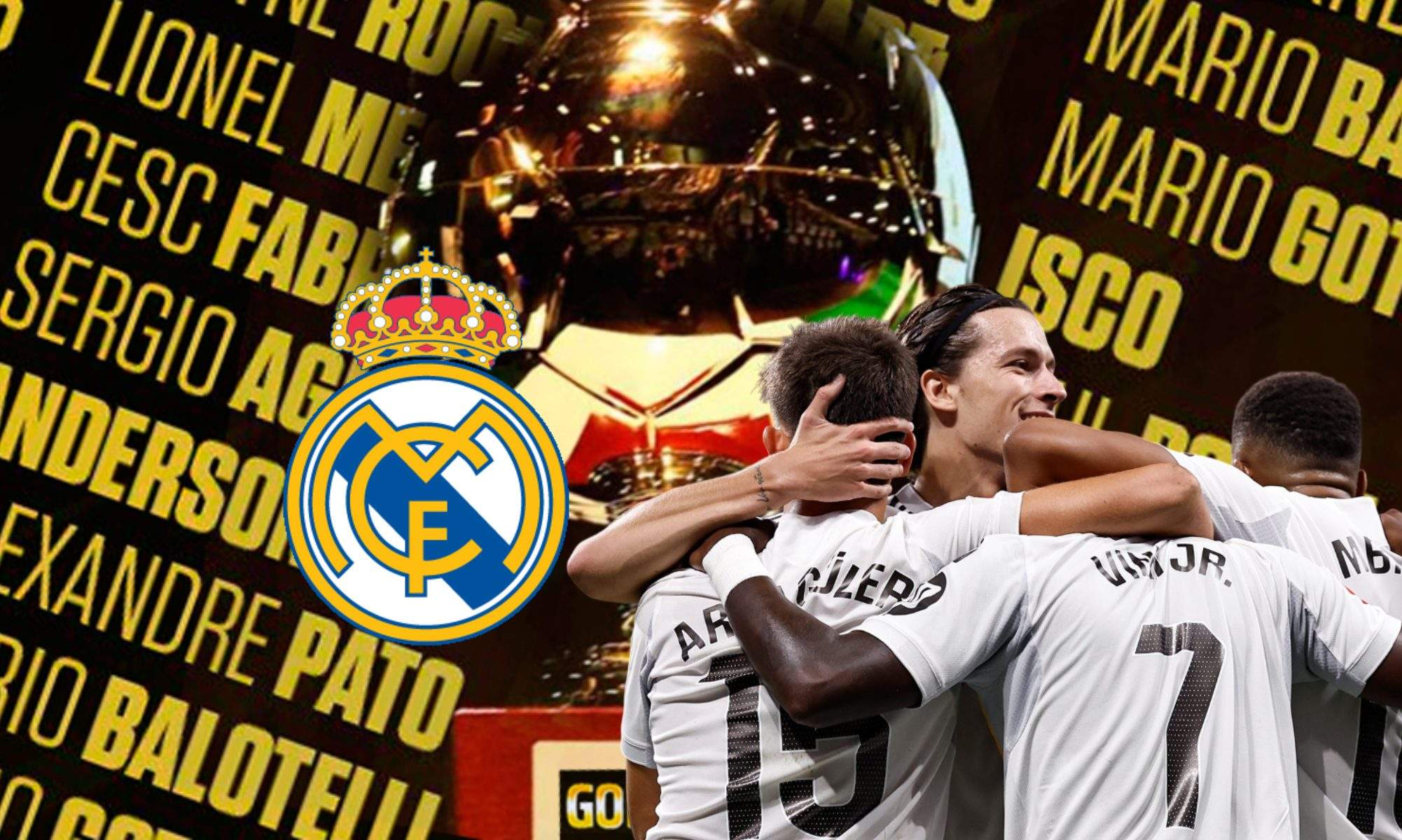 Oficial, los 4 futbolistas del Real Madrid que han sido nominados al Golden Boy