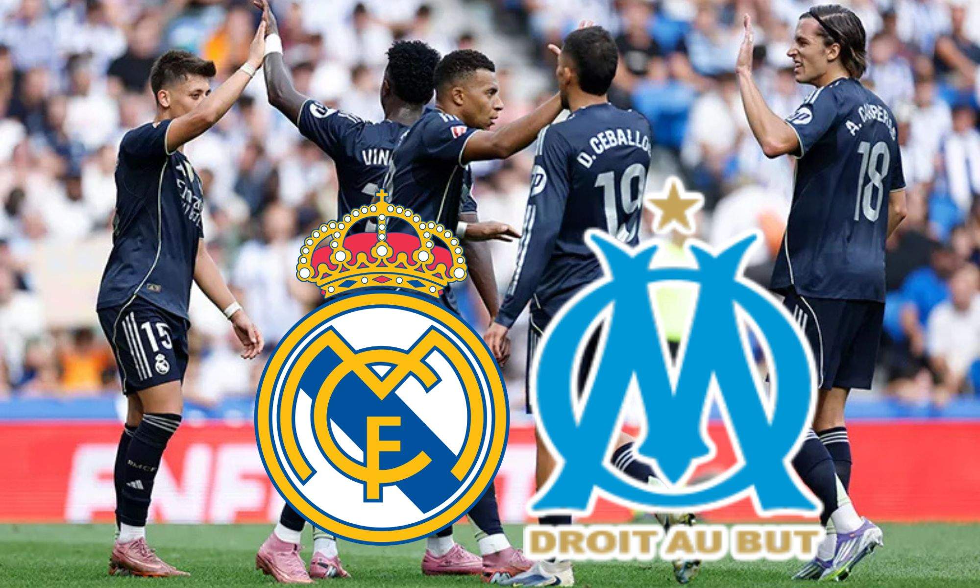 A qué hora juega el Real Madrid contra el Olympique de Marsella y dónde ver