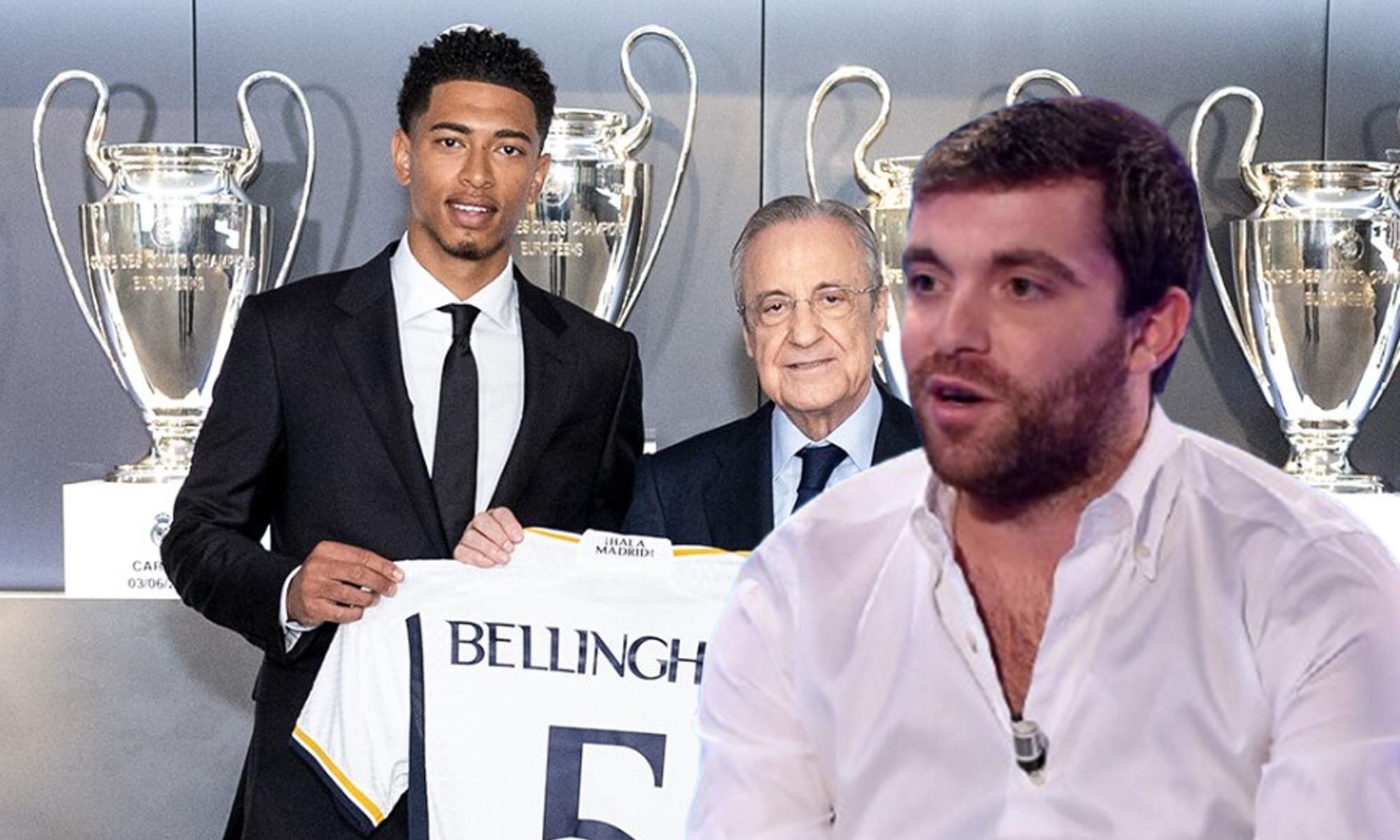 Fabrizio Romano anuncia que el Real Madrid quiere fichar al Bellingham de los defensas