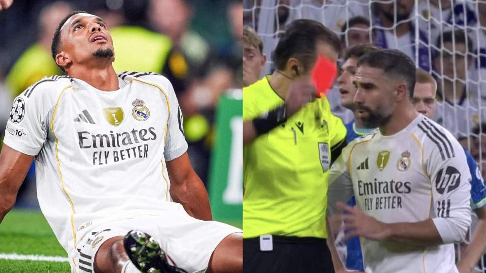 Trent lesionado y Carvajal expulsado, drama en el lateral derecho